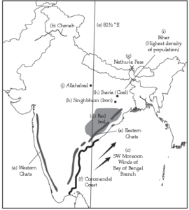 Location Extent And Physical Features ICSE Class 10 Geography