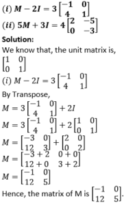 Selina ICSE Class 10 Maths Solutions Chapter 9 Matrices
